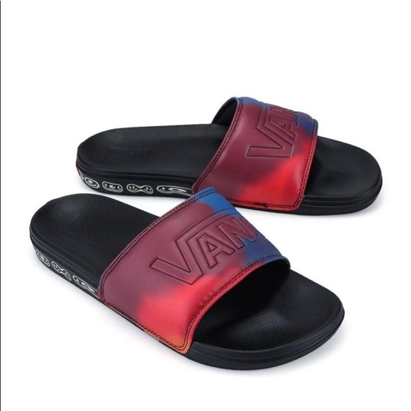 Vans | Shoes | New Vans Smiley Face Slides | Poshmark